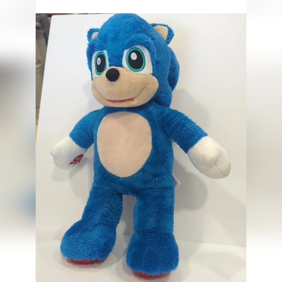 Build-A-Bear | Toys | Sonic The Hedgehog Movie 29 Build A Bear Plush Toy Stuffed Animal Blue Euc ...